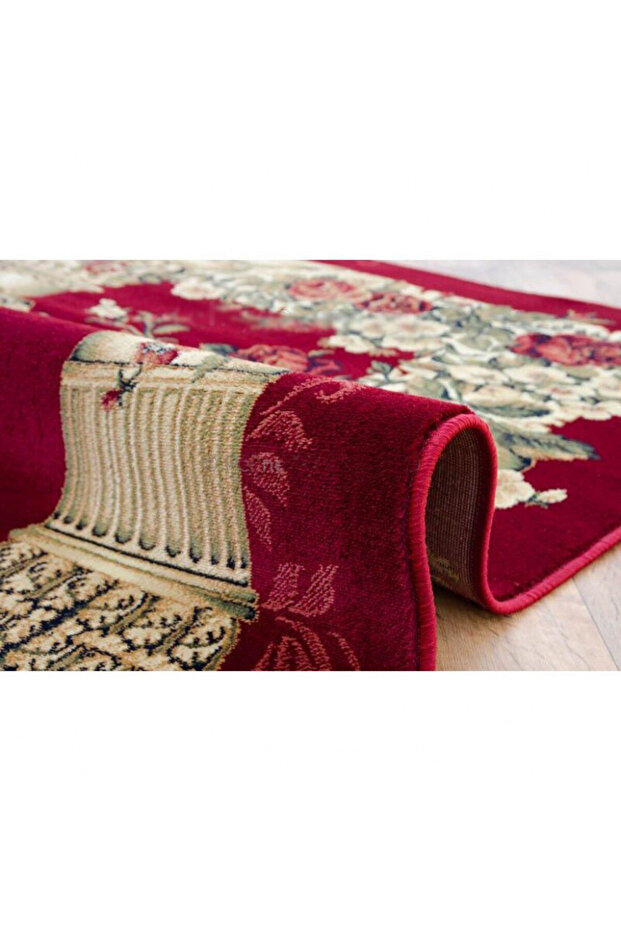 Talis Κλασικό χαλί, Lotus Columns Red, 150x230 cm- Trendyol