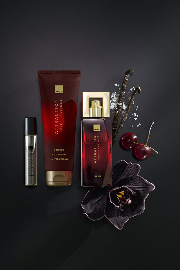 Avon Attraction Deep Instinct Çanta Boyu Kadın Parfüm Edp 10 Ml. İkili ...