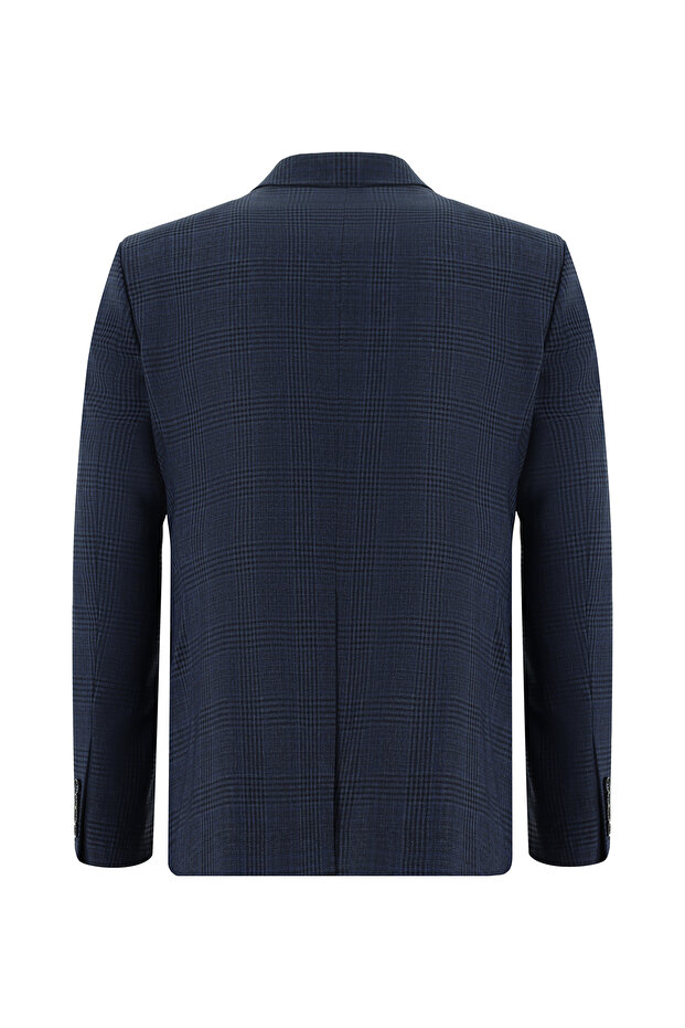 Kiğılı 7 Drop Super Slim Fit Eksra Dar Kesim Ekose Yelekli Kombinli ...