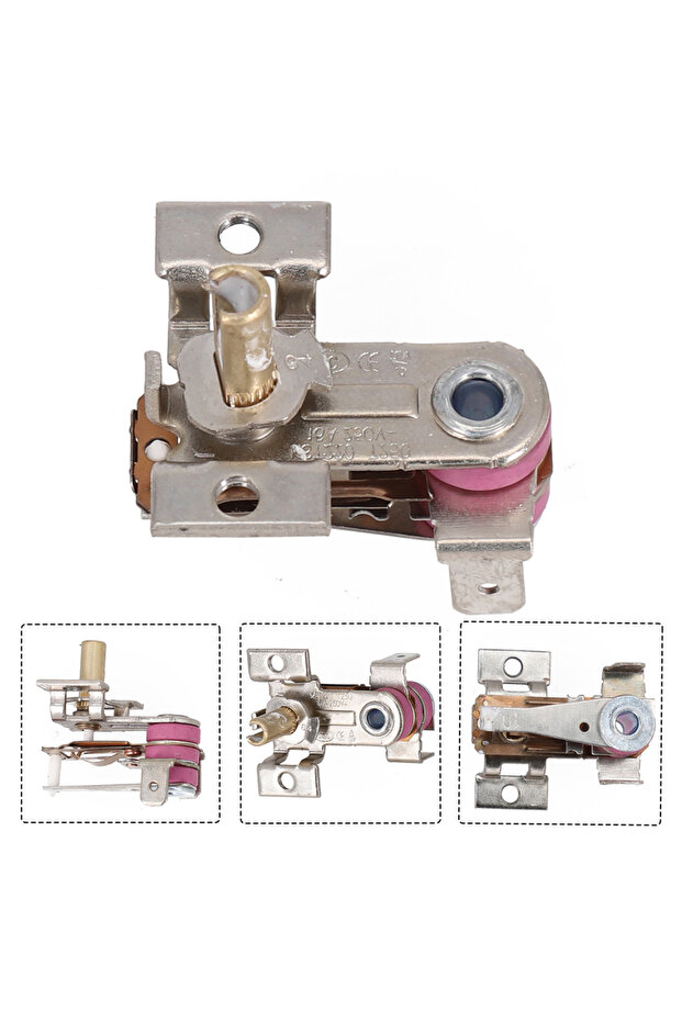 Choice Adjustable Temperature Switch Heating Bimetal Thermostat KST-220 ...