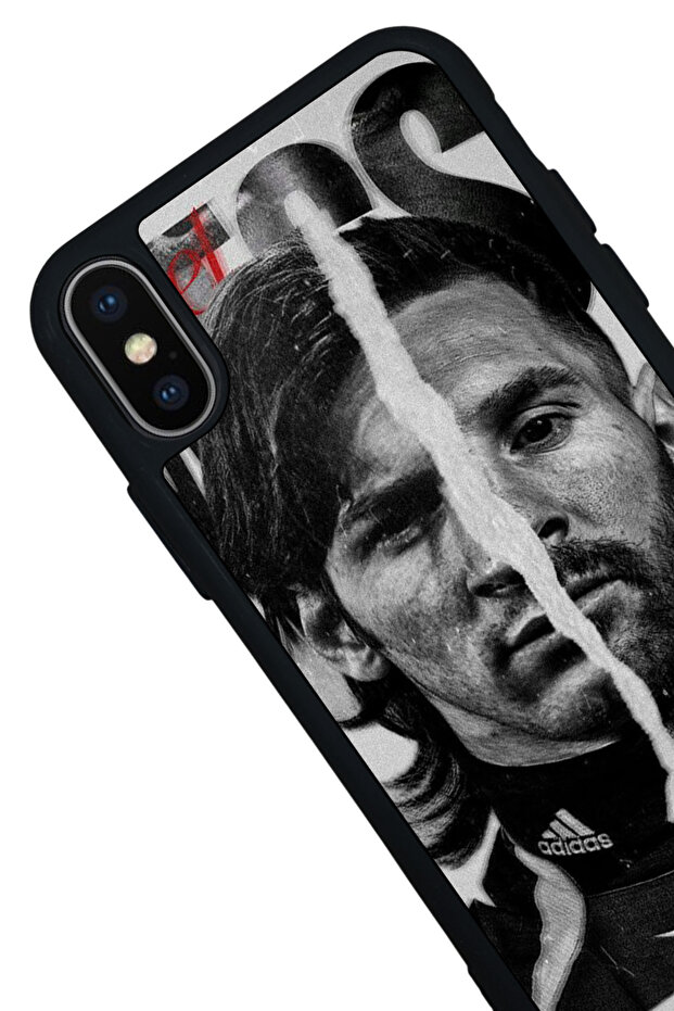 SCALETA CASE iPhone X / iPhone XS Uyumlu Lionel Messi Tasarımlı Glossy ...