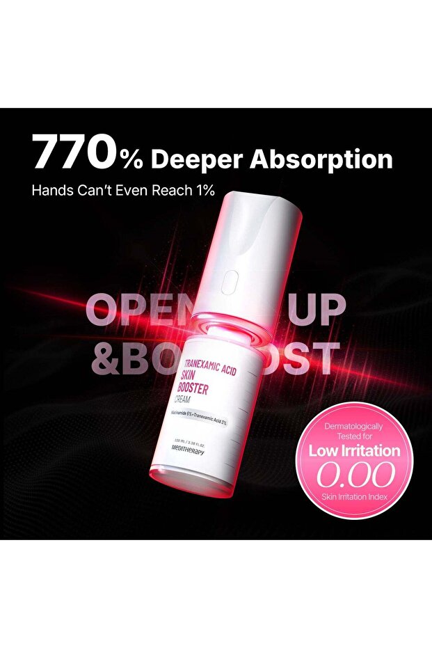 MEDITHERAPY Tranexamic Acid Skin Booster Cream + Microcurrent Device ...