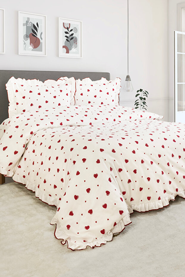 DB DANLA BALDİ Home Collection Çift Kişilik Nevresim Seti %100 Pamuklu ...