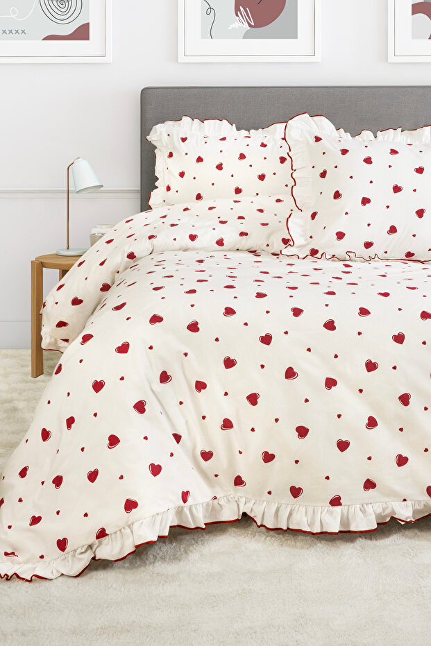DB DANLA BALDİ Home Collection Çift Kişilik Nevresim Seti %100 Pamuklu ...