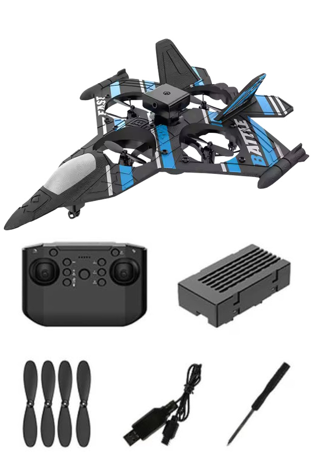 Smartfox Uzaktan Kumandalı Drone Uçak - 360° Takla Atar LED Işıklı ...
