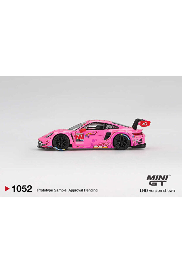 mini gt 1052 1/64 Porsche 911 GT3 R AO Racing 2024 IMSA ROAD AMERICA ...