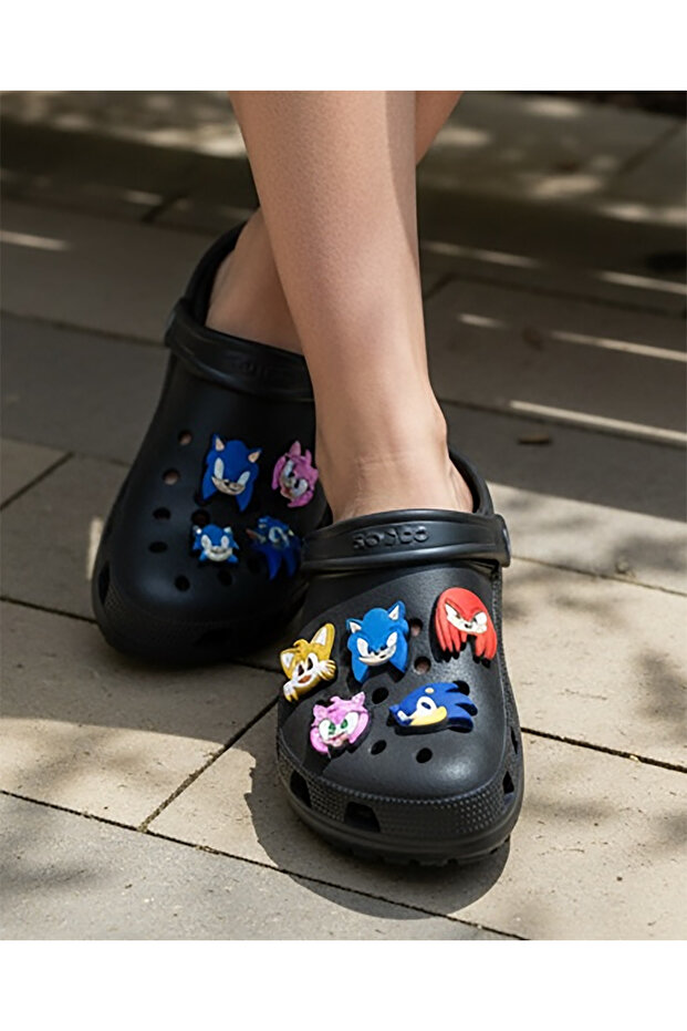Buki'nin Atölyesi Terlik Süsü 10 Lu Set Sonic Tails Knuckles Amy ...