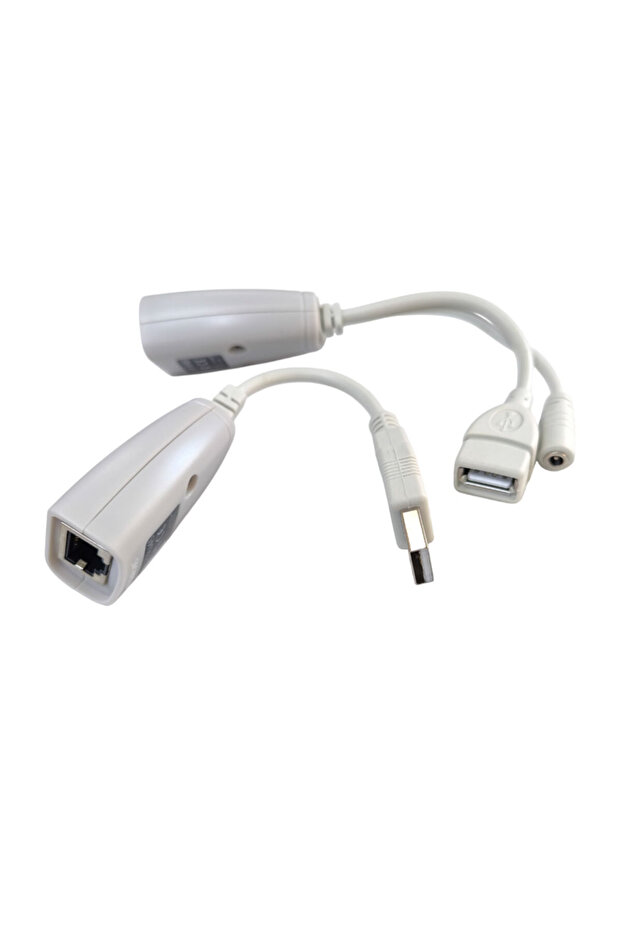 Leonpro USB Rj45 Extender Adapter with Cat6 with Cable USB Extension ...