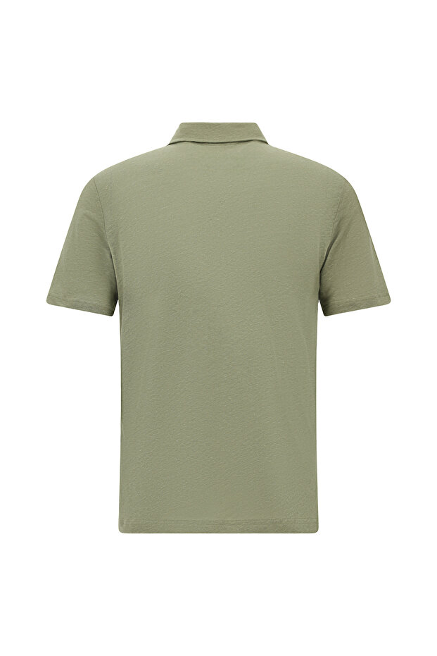 Abdullah Kiğılı Regular Fit Keten Polo Yaka T-shirt - Fiyatı, Yorumları