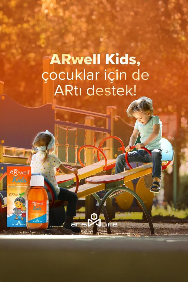 Arwell Kids Beta Glukan Vitamin ve Mineral İçeren Sıvı Takviye Edici ...