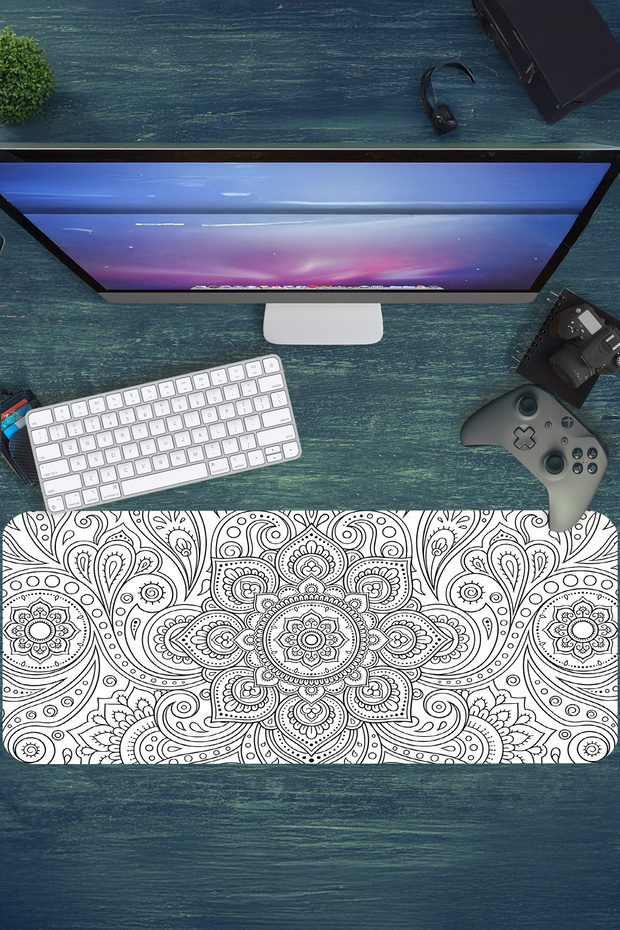 urzuva Halı Desenleri Sacred Symmetry Gaming Oyuncu XL Mouse Pad ...