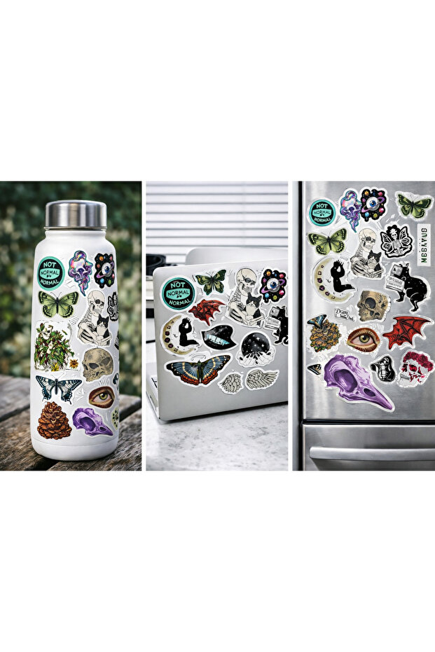 Limitless Design Gotik & Alternatif Sticker Seti 22x30 cm – Kuru Kafa ...