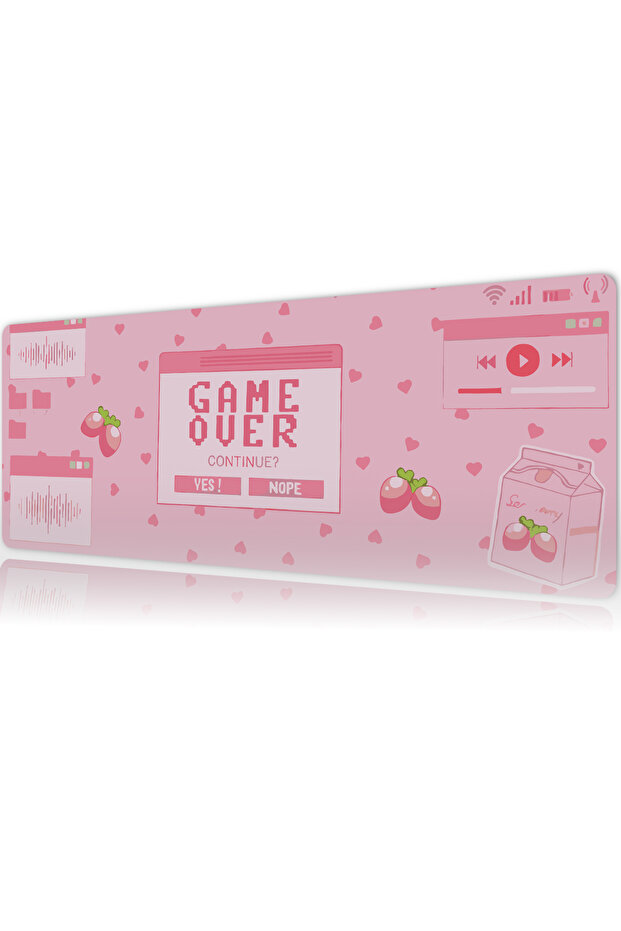 urzuva Cherry Gamer Gaming Oyuncu XL Mouse Pad Mousepad 80X30 cm 3Mm ...