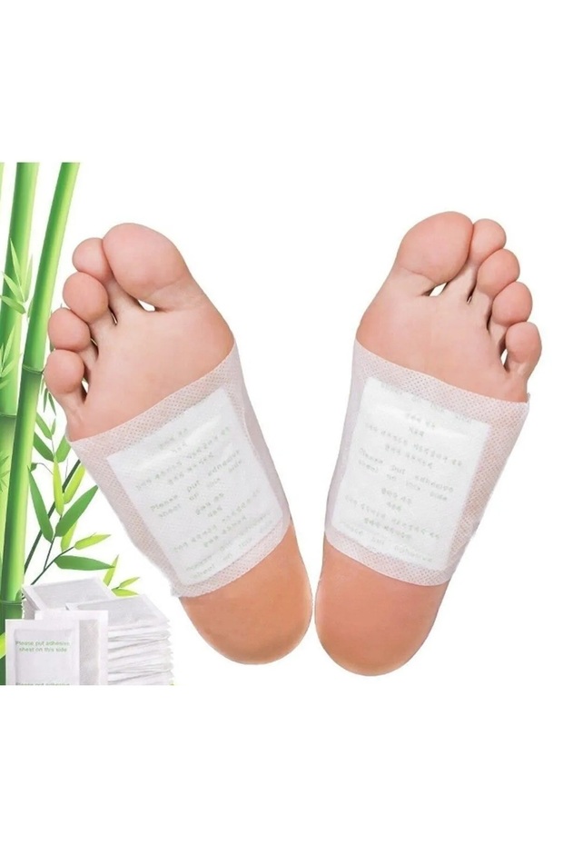 TREND 10 Adet Detox Ayak Bandı Toksin Atıcı Detox Ayak Detoksu Bantı ...
