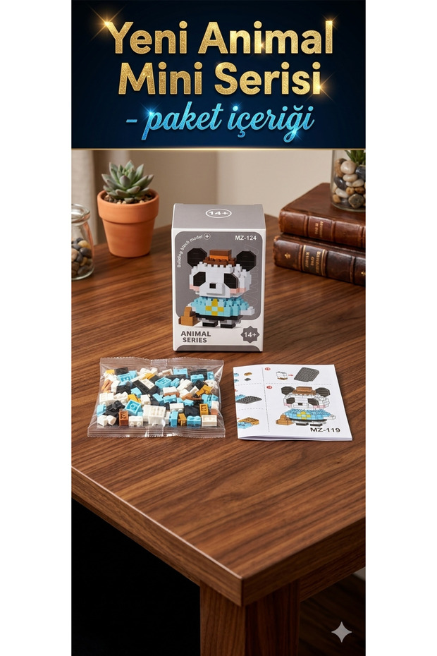 KOBE Yeni Animal Series Mini Yapı Blok Seti - Lego Bricks Benzer ...