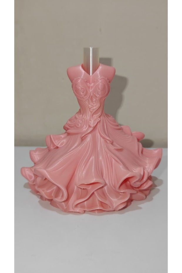 END Design Ball Gown Bioplastik Vazo – Kadın Torso Formlu Elbiseli ...