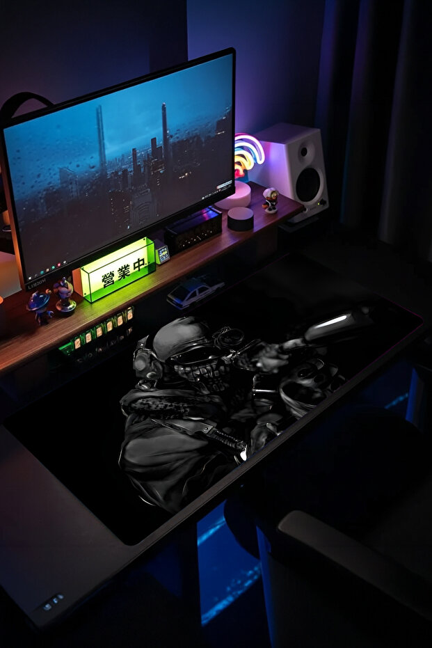 urzuva Shadow Sentinel Gaming Oyuncu XL Mouse Pad Mousepad 90X40 cm 4MM ...