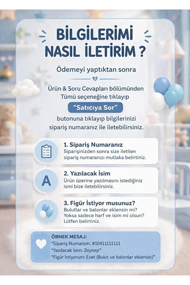 ZayaDesignLab Kişiye Özel Harf İsimlik, Bebek & Çocuk Odası Dekoru ...