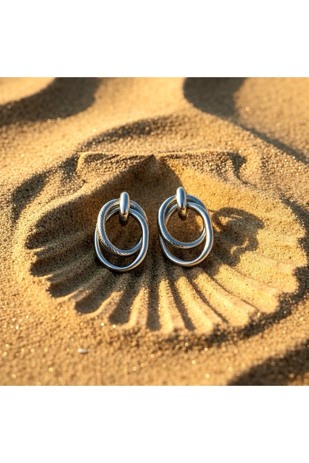 Charis Jewels Gümüş Sarmal Halka Küpe - Fiyatı, Yorumları