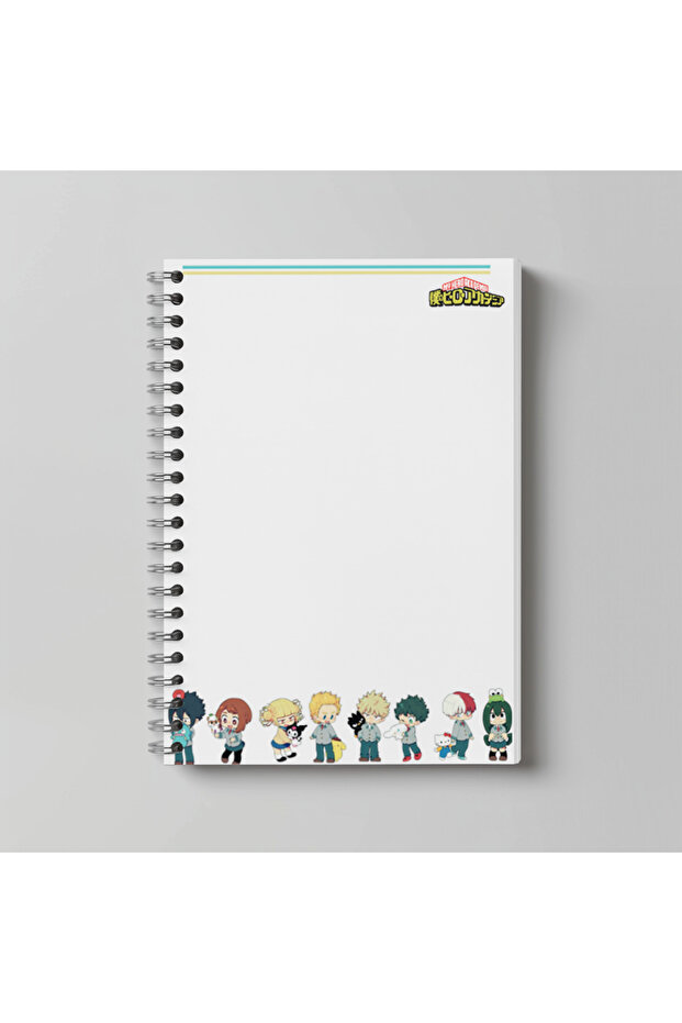 nihonwosekai My Hero Academia Anime Defter A4 Boy 60 Yaprak Çizgisiz ...