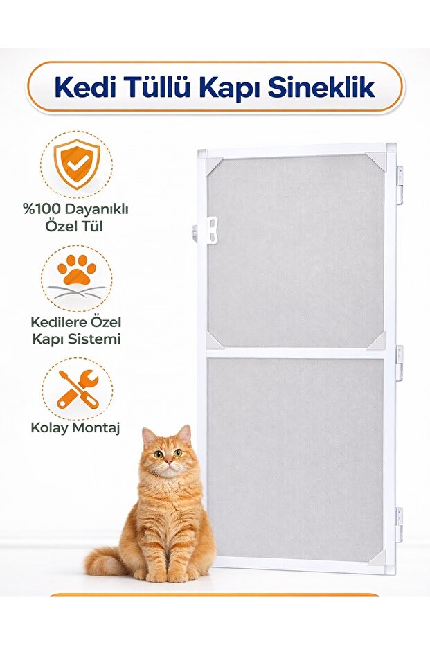 MEF PLİSE SİNEKLİK Menteşeli Yırtılmaz Kedi Pencere Sineklik Özel Ölçü ...