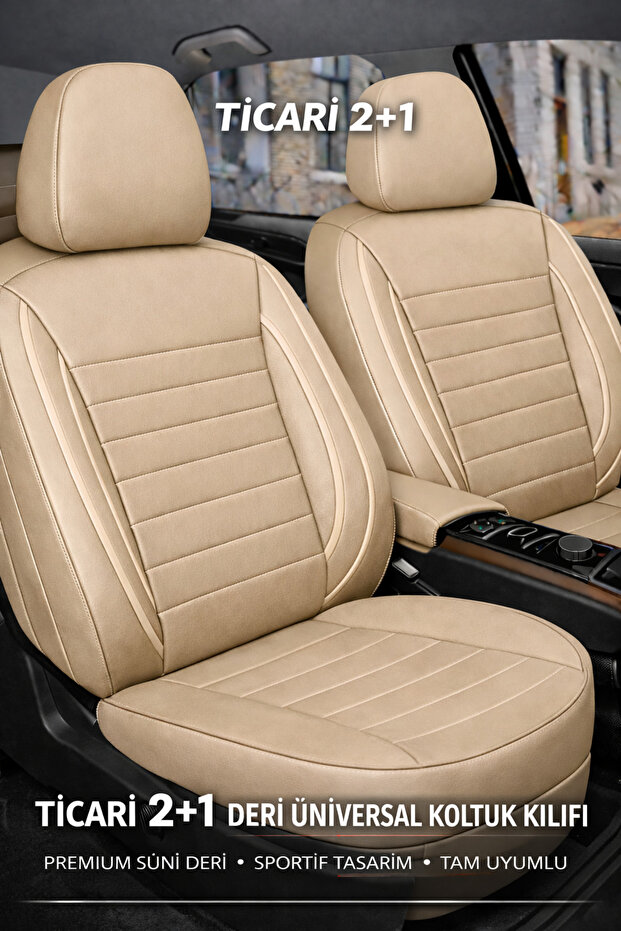 TROBUS Hyundai Tucson 2004-2009 2+1 Uyumlu Deri Koltuk Kılıfı Jetdrive ...