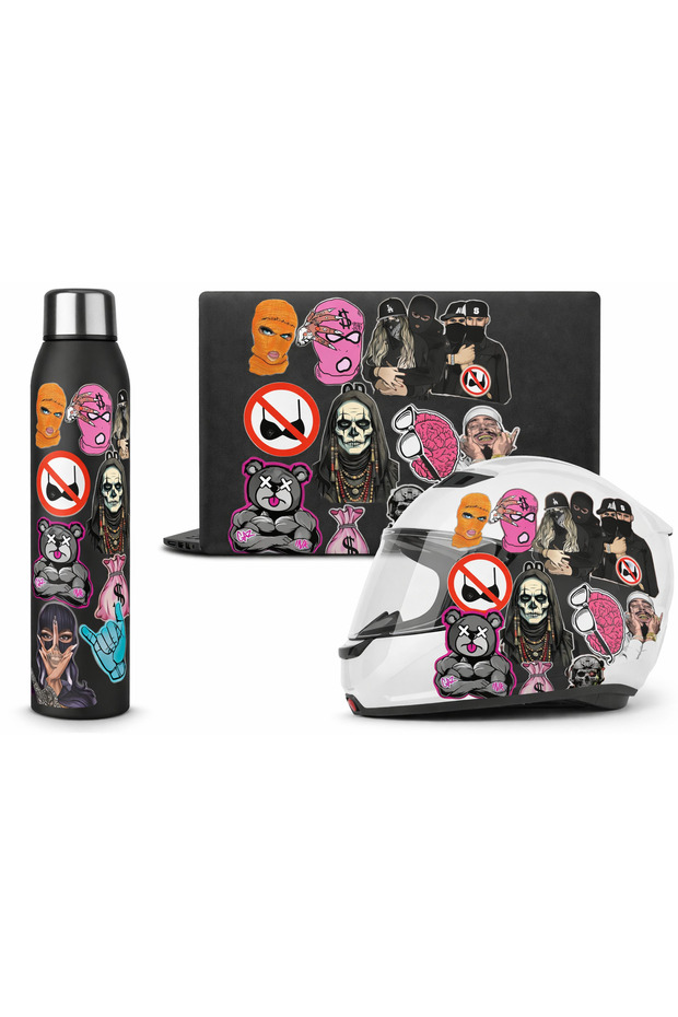 Limitless Design Street Style Sticker Tasarım Dekoratif Tablo – 22x30 ...