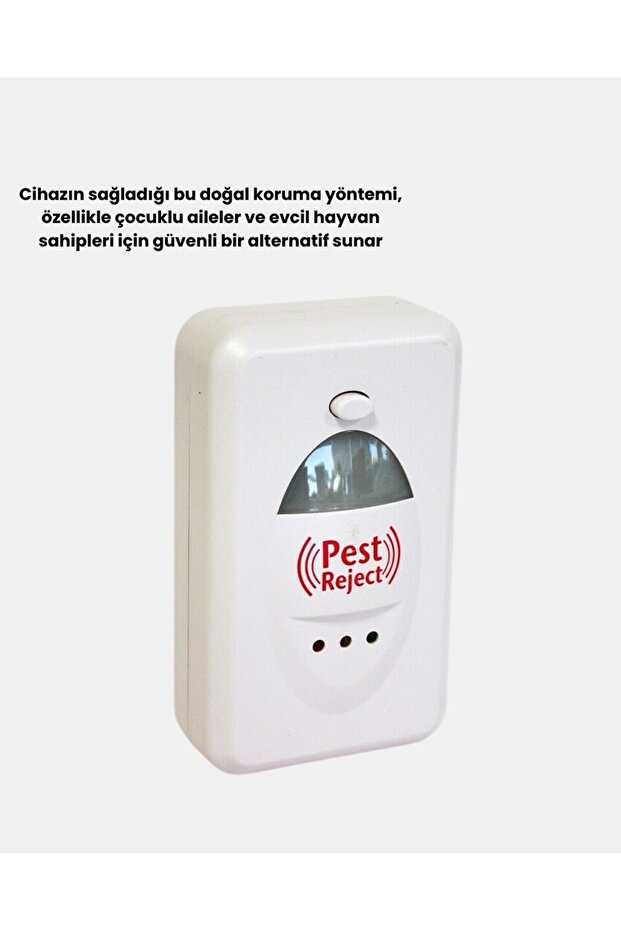 GENELEC Fare Sivrisinek ve Böcek Kovucu Ultrasonik Cihaz – Güvenli ve ...