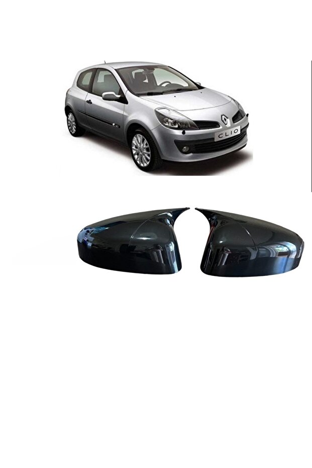 X POWER TUNİNG renault clio 3 2006.2009 uyumlu parlak siyah boyalı ...