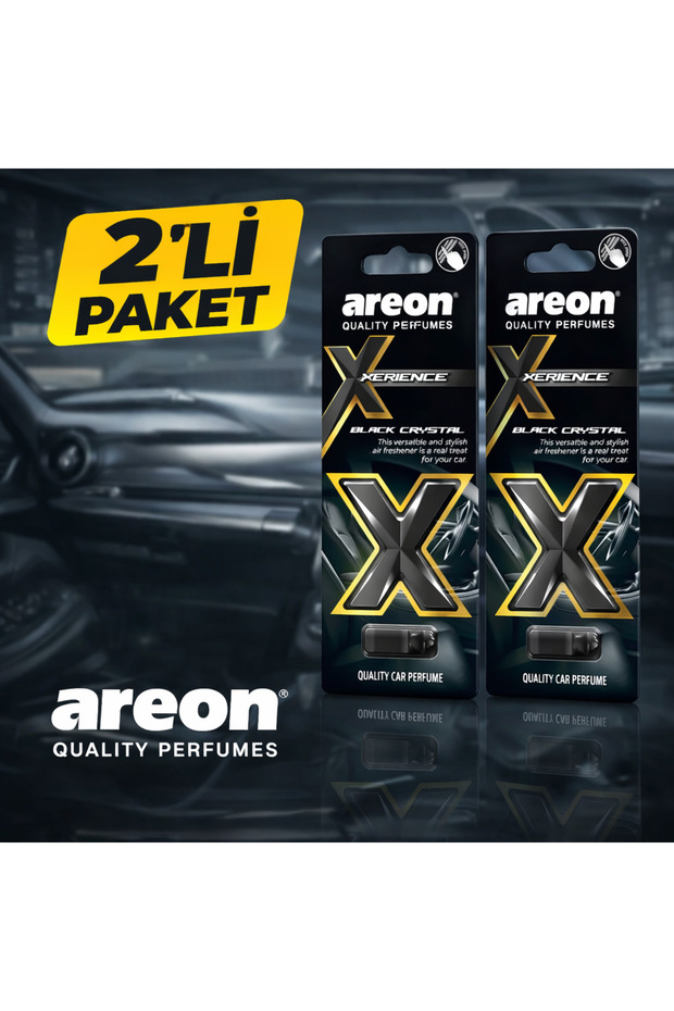 RAYMOOR Areon Xperience Black Crystal Araç Klima Kokusu - Fiyatı, Yorumları