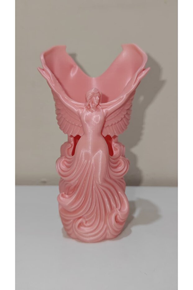 END Design Melek Figürlü Bioplastik Vazo – Sanatsal Dekoratif Obje 21cm ...