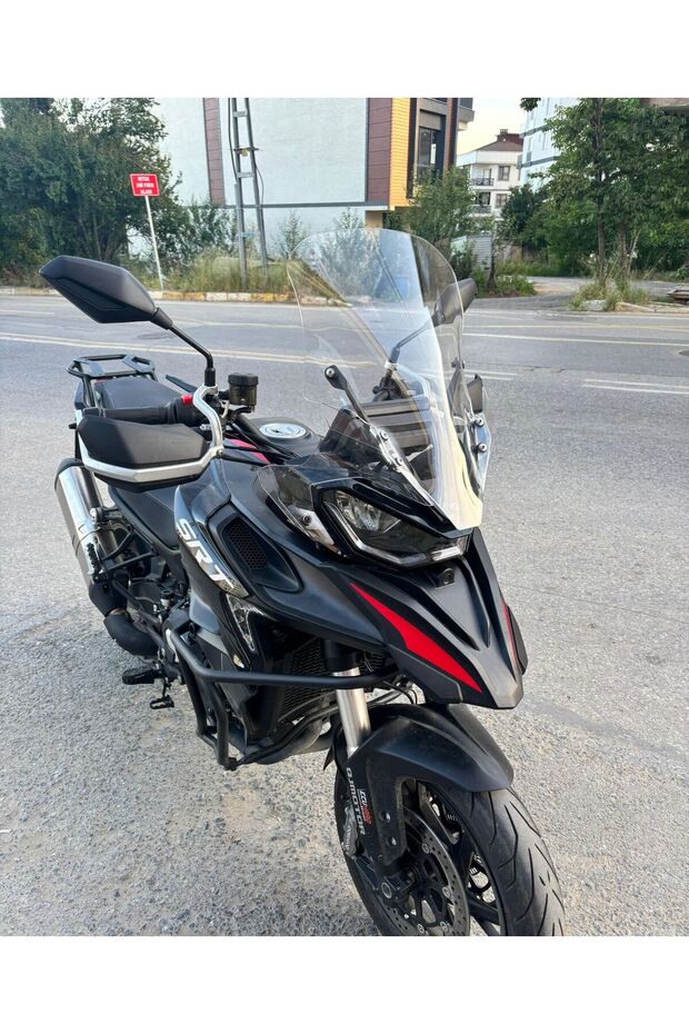 MOTOCAM QJ SRT 800 Ön Cam 2023-2026 Model 61cm Şeffaf Renkli 4mm ...