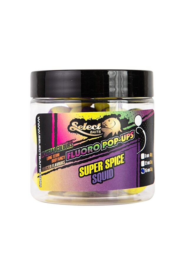 Select Baits pop-up Two-Tone Superspice-Squid 12mm- Trendyol