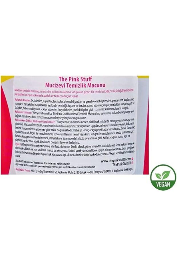 THE PINK STUFF All Purpose Cleaner Paste 850g - Deep Cleaning for ...
