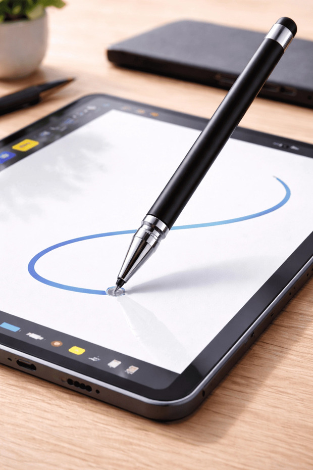 ÇERÇİCİ Samsung Note 4 Uyumlu Dokunmatik Stylus Kalem Disk Uçlu Hassas ...