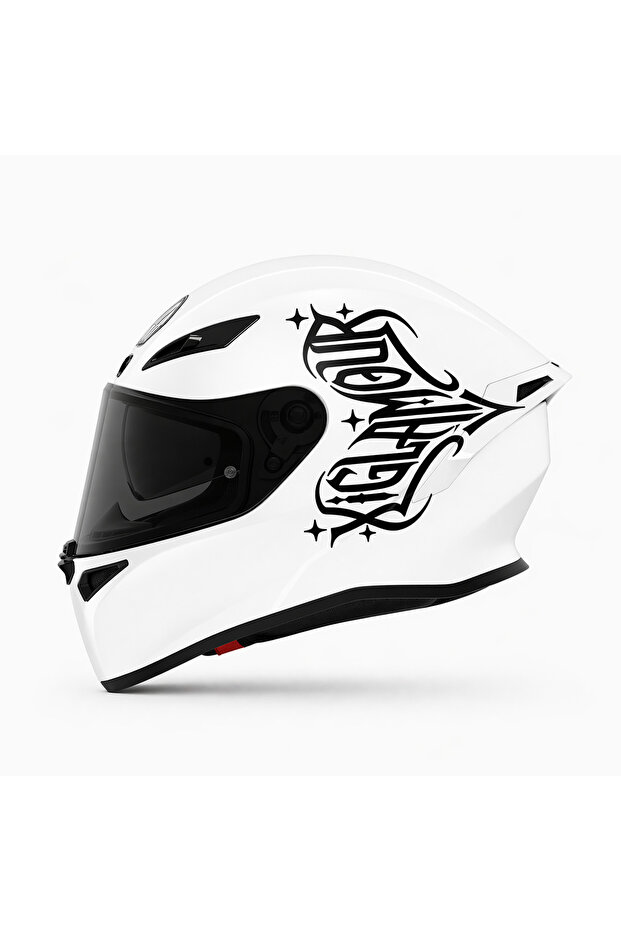 STCKRCO Ixglamour "Cazibe" Kask Stickerı | Motor Kask Yanı Sticker ...