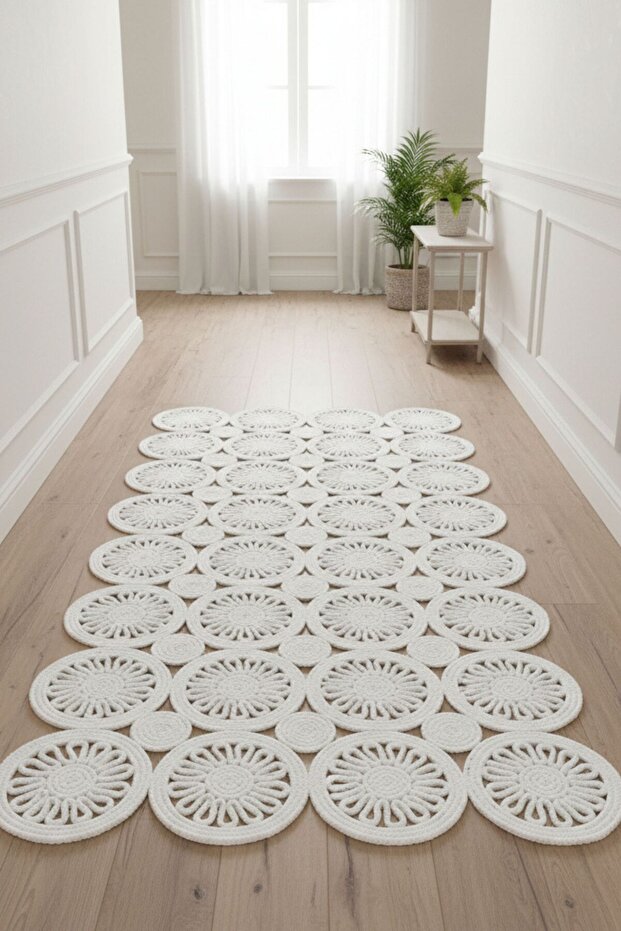 Comfort Craft Premium Dairesel Motifli Halı - 9 Ölçü & 4 Renk ...