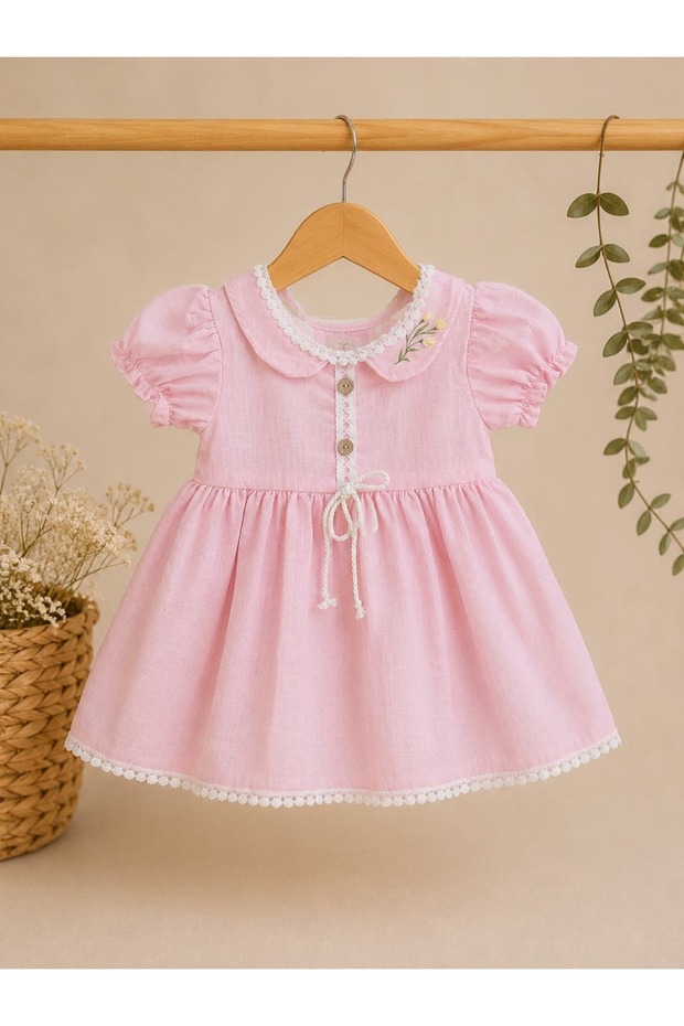Gubi Kids Nakışlı Bebek Elbisesi - Fiyatı, Yorumları