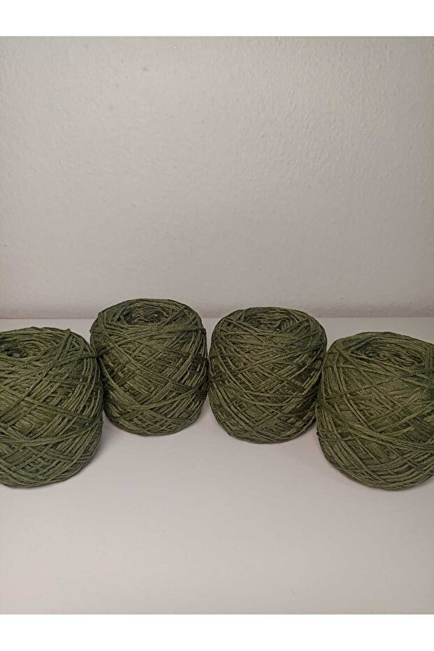 kartopya Haki Renkli Koton Örgü İpi 400gr(4x100 Gr) - Fiyatı, Yorumları