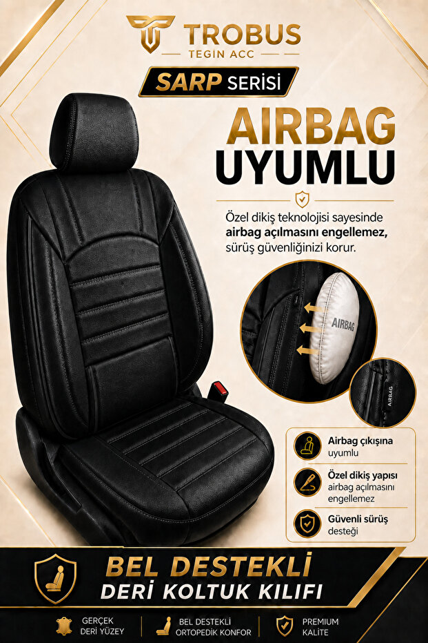 TROBUS Mercedes 180 Amg Sedan 2017 3 Parça Bütün Aracınıza Uyumlu Siyah ...
