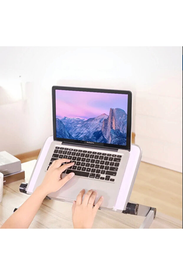 Bowie Soğutuculu yükseklik ayarlı laptop standı çalışma masası laptop ...