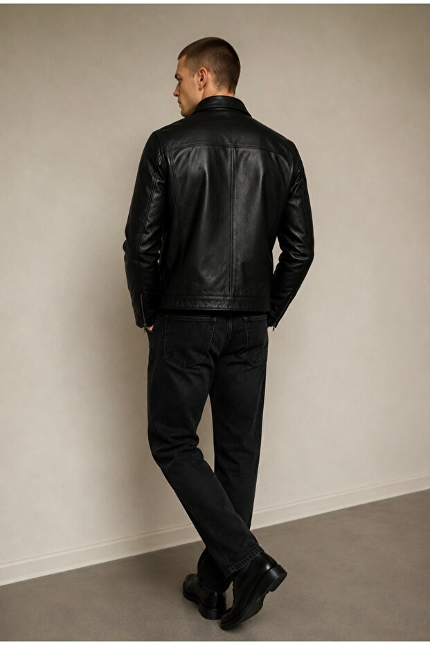 Velmora Leather Hakiki Erkek Deri Ceket - Fiyatı, Yorumları