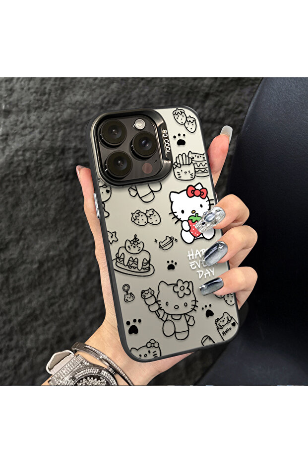 SLIMFELT iPhone 13 Mini Uyumlu Sevimli Anime Kılıf, sade uyumlu model ...
