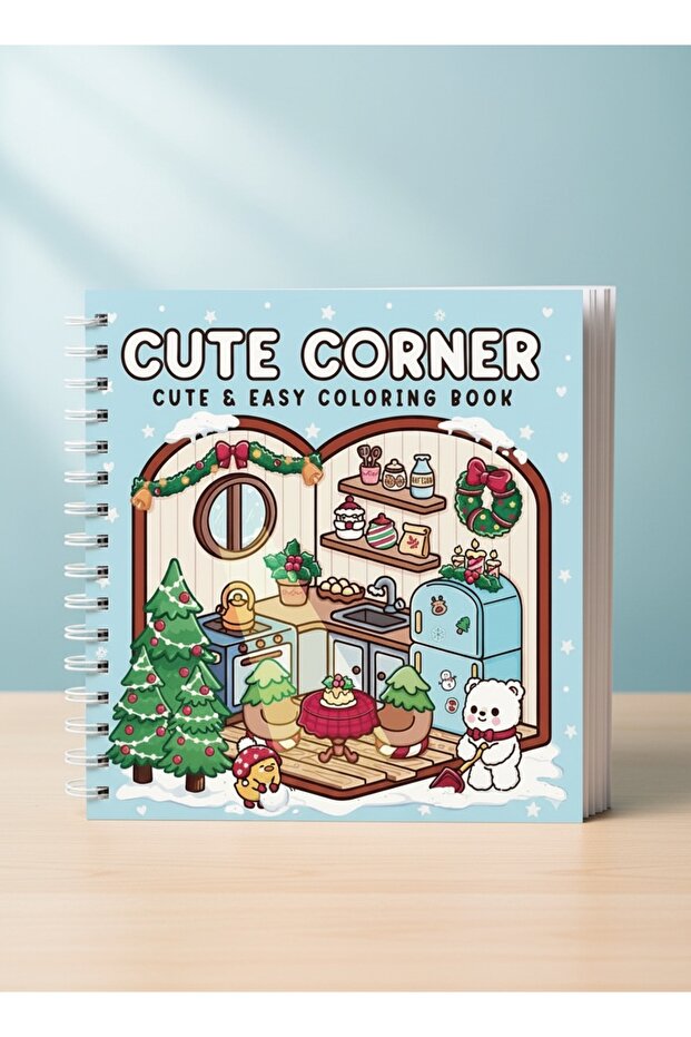 JACA Cute corner Çocuk Yetişkin Boyama Kitabı Seti KALIN SAYFALAR ...