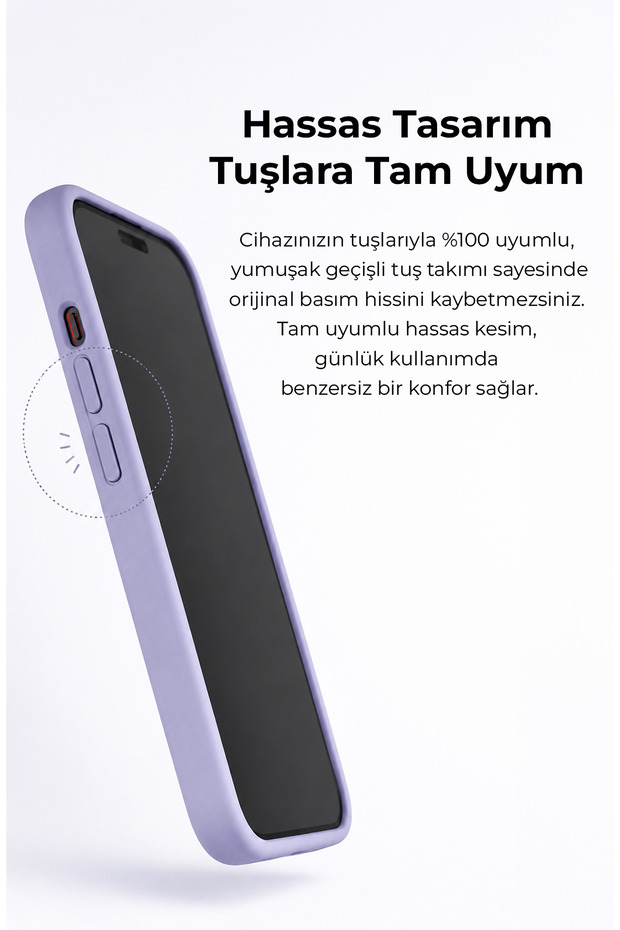KILIFOLOG iPhone 13 Pro Max Uyumlu Lansman Silikon Komik Kedi Desenli ...