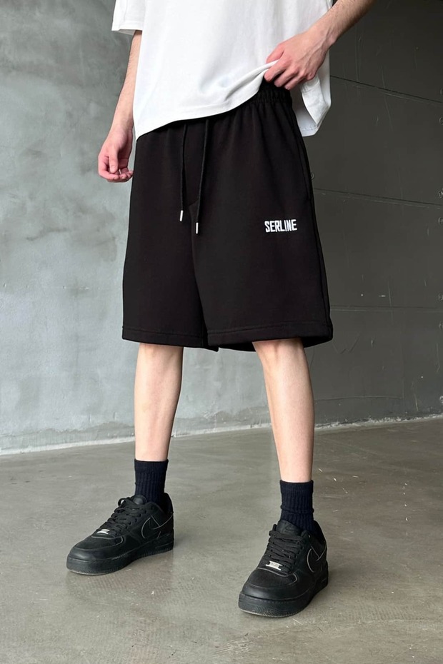 serline Nakış Premium Oversize Şort - Fiyatı, Yorumları