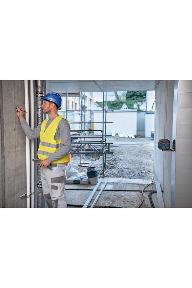Bosch GLL 2-15 G Çapraz Çizgi Lazeri + LB10 Lazerli Hizalama 0601063W00 ...