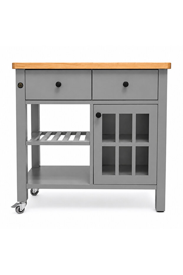 Dipole Furniture MATE MAT LAKE GRİ (RAL-7037) SERVANT MOBİLYASI ...