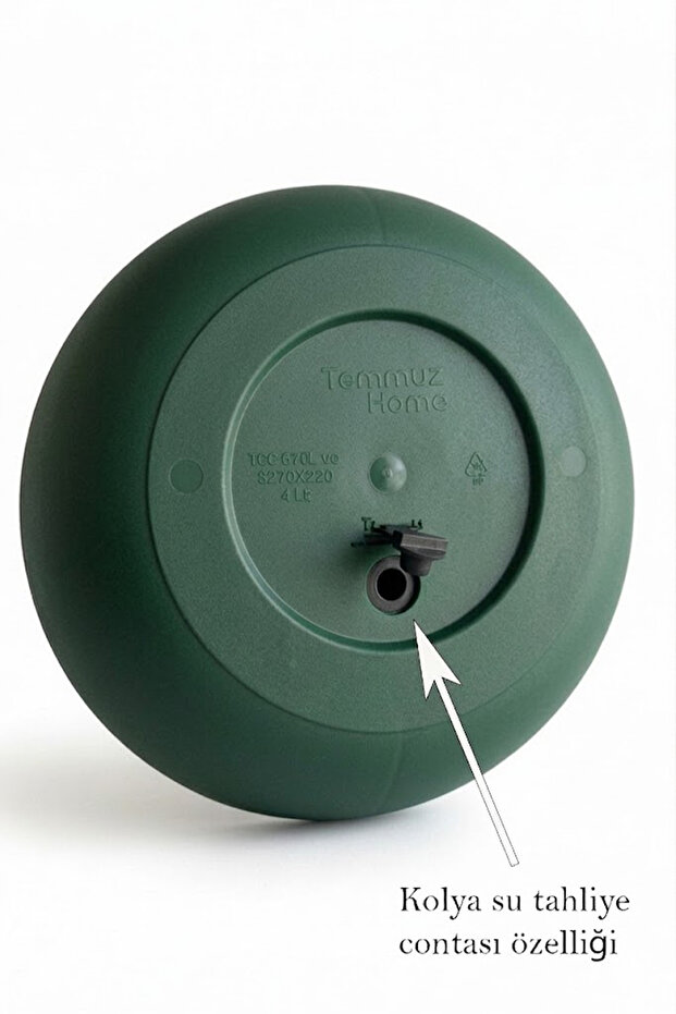TEMMUZ HOME 7 Litre Modern Tasarım Atlas Çiçek ve Bitki Saksısı ...