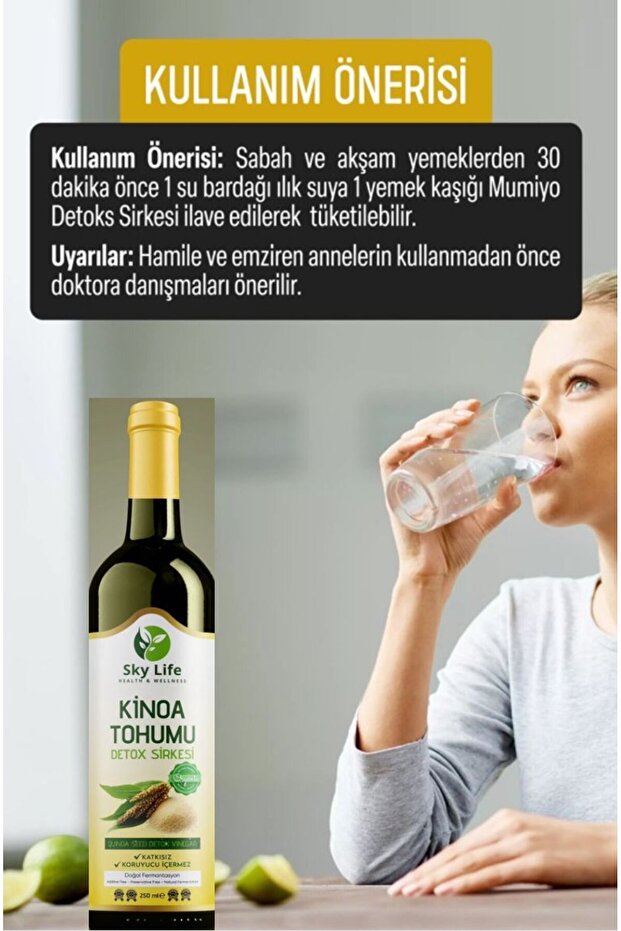Sky Life Health & Wellness Detox Form sirkesi kilo.vermek - Fiyatı ...